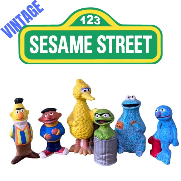 Sesame Street | Accents | Vintage Sesame Street Ceramic Characters ...